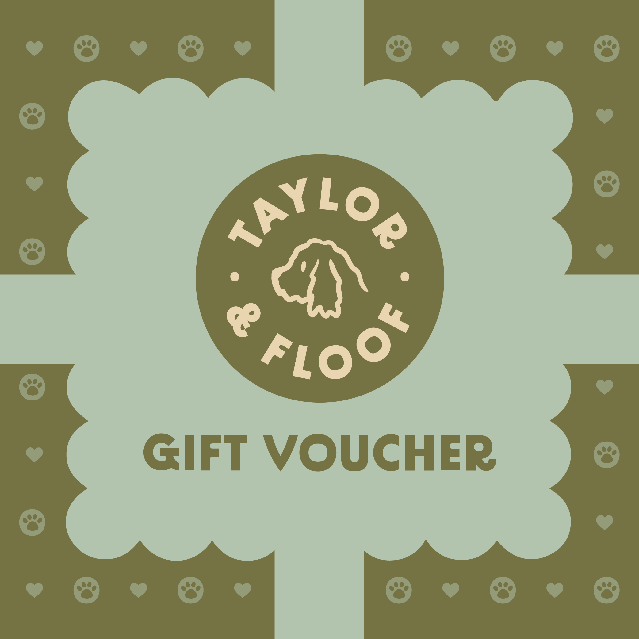 Taylor and Floof Gift Card – The Perfect Gift for Dog Lovers